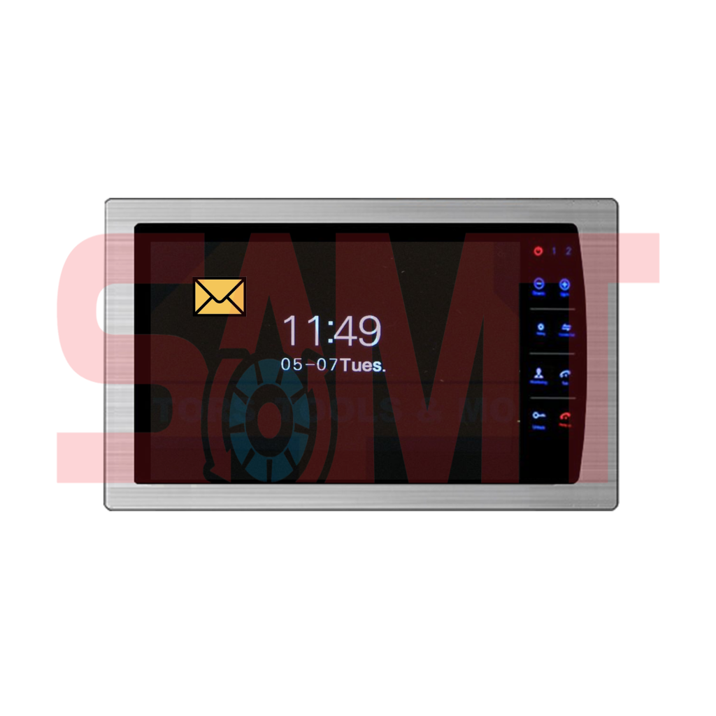 [EXTRA] NEW 10” Silver Intercom Monitor | SAMT Garage and Gate ...