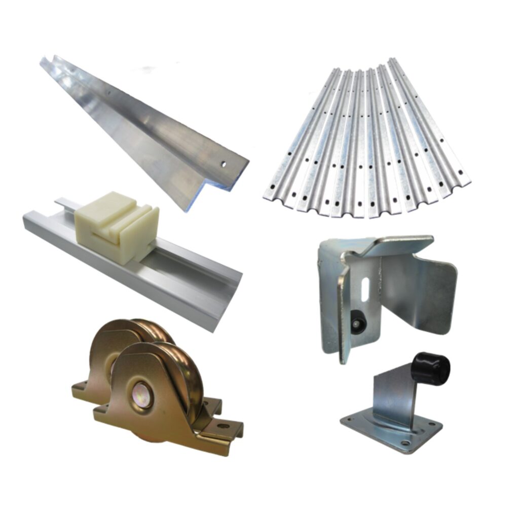 Sliding Gate Hardware Kit With Guide Block and Channels for 10m Gate ...